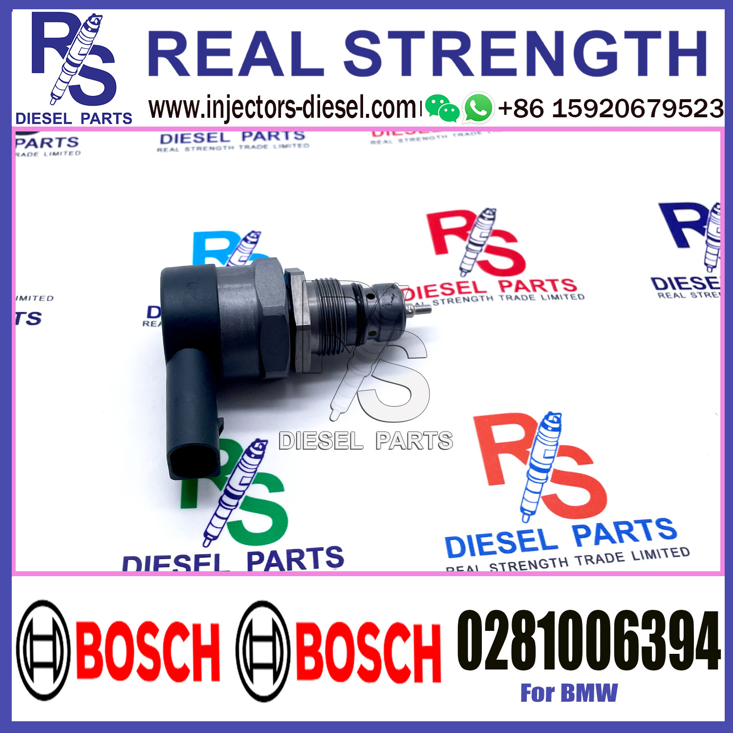 BOSCH วาล์วควบคุม 0281006394 DRV Regulator Solenoid 0281006394 ใช้กับ BMW